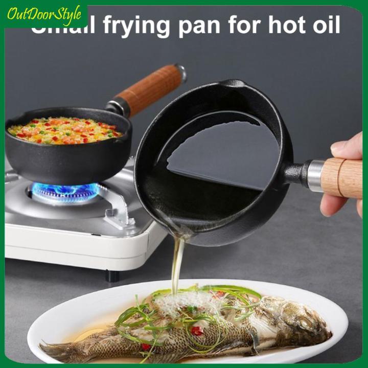 【Arrive 1-3 Days】11/13cm Cast Iron Mini Egg Frying Pan Nonstick Small ...