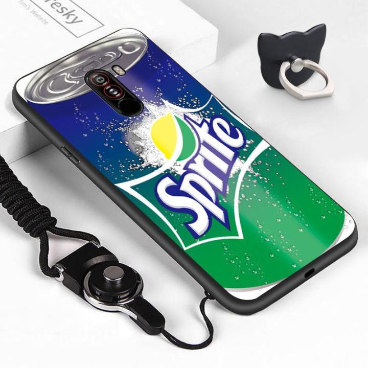 เคสมือถือเคสโทรศัพท์เคส Xiaomi Mi F1 pocophone F1 (ยืนแหวน + เชือกเส้น ...