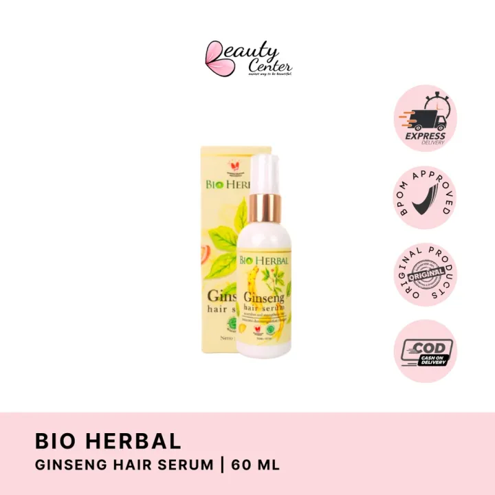BIO HERBAL GINSENG HAIR SERUM RAMBUT | Lazada Indonesia