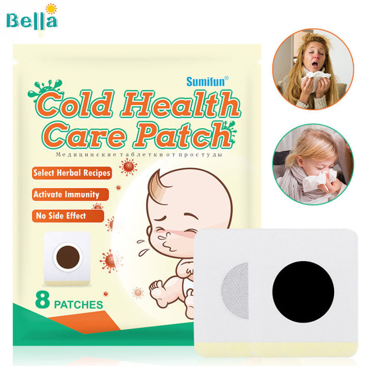 Bella Cough Patch Cold Patch 8PCS for kid for baby Organic Herbal Cold ...