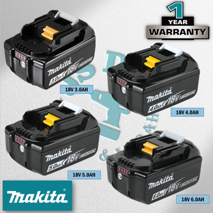 MAKITA BL1815N / BL1830 / BL1840 / BL1850 / BL1860 / DC18SD / DC18RC 18V LXT Lithium-ion 3.0Ah ...