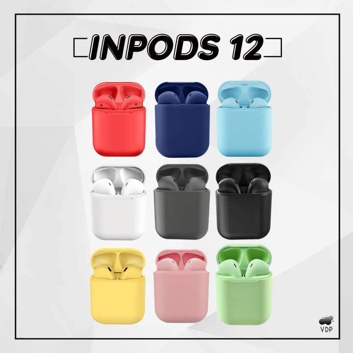 Inpods 12 TWS Bluetooth Earphone Earphones Key Wireless Headphone ...