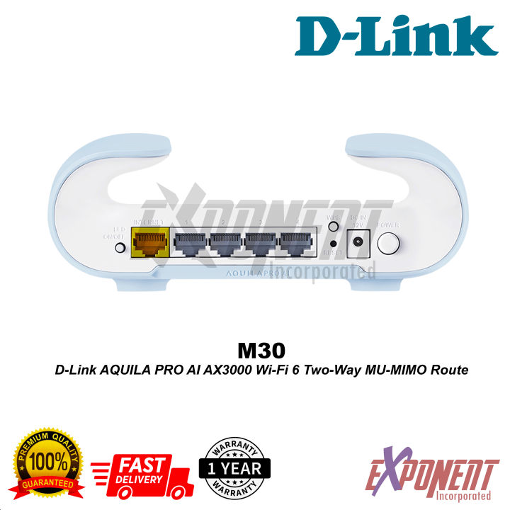 M30 - D-Link AQUILA PRO AI AX3000 Wi-Fi 6 Two-Way MU-MIMO Route | Lazada PH