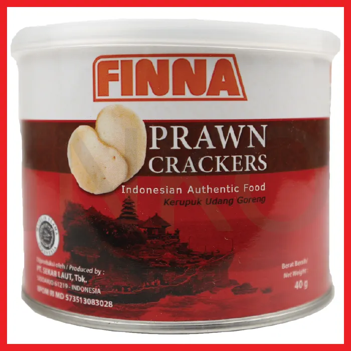 FINNA PRAWN CRACKERS KERUPUK UDANG GORENG 40GR | Lazada Indonesia