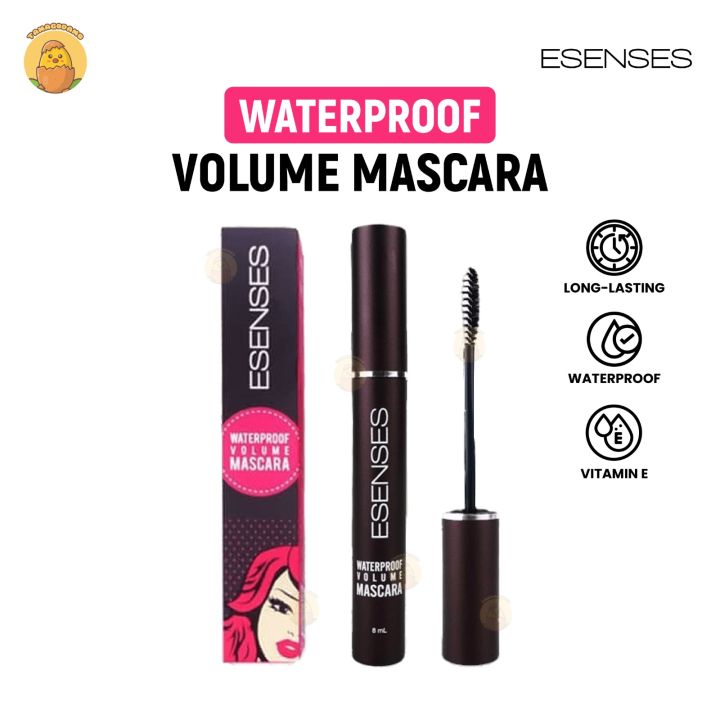 ESENSES MASCARA - WATERPROOF VOLUME MASCARA - EVANY MASCARA | Lazada ...