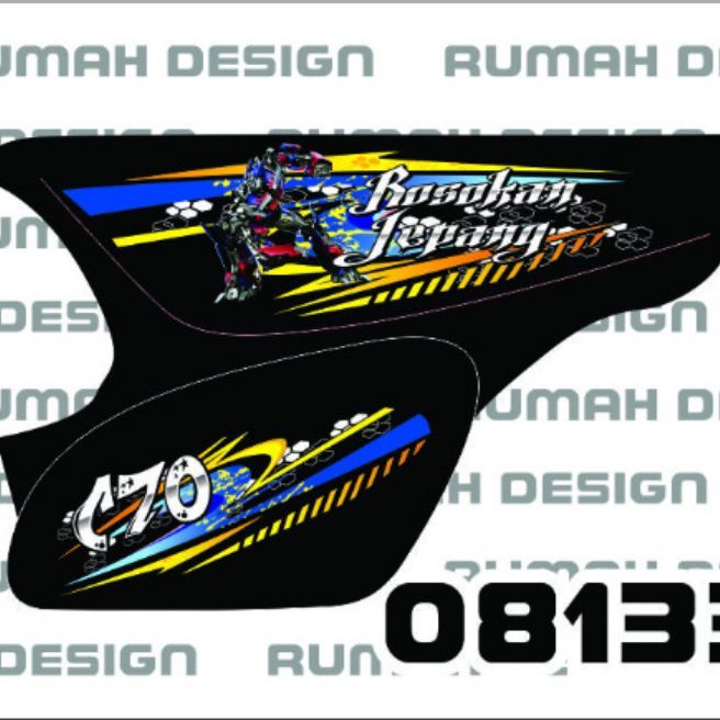 Decal Striping C70 020 | Lazada Indonesia