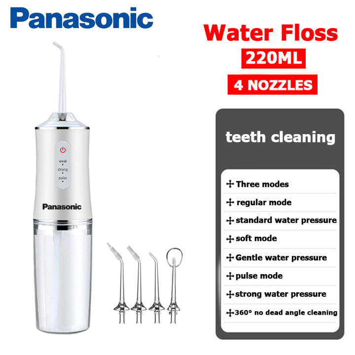Panasonic water flosser Portable Water Dental Flosser, Cordless Oral ...
