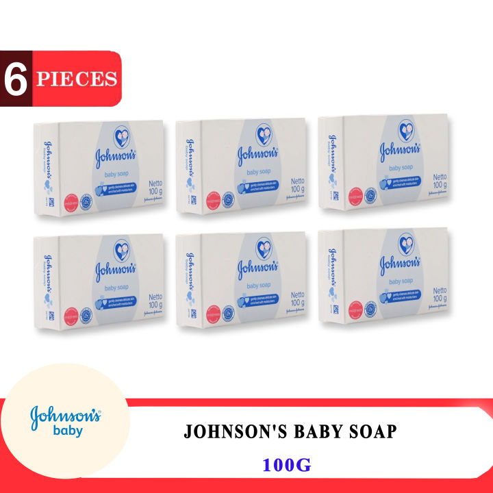 JOHNSON'S Baby Soap 100g (Pack of 6) | Lazada Singapore