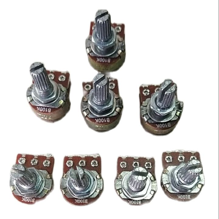 B-100k SET OF VOLUME CONTROL FOR AMPLIFIER 8PCS | Lazada PH