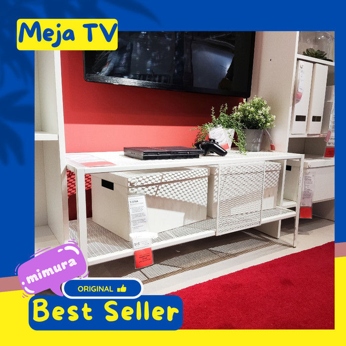 Meja TV Minimalis Besi Rak Meja Serbaguna | Lazada Indonesia