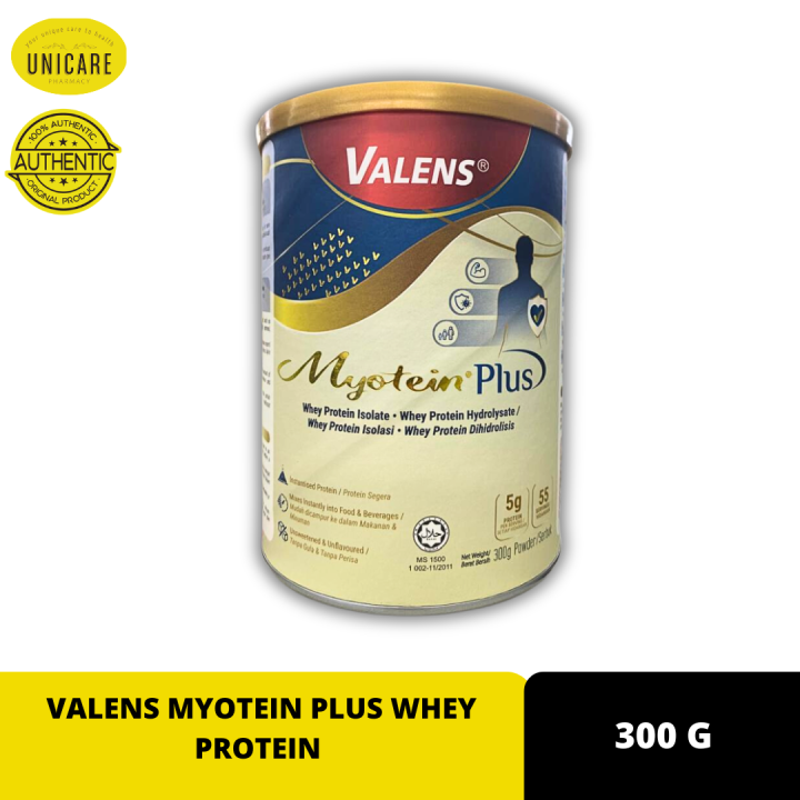 VALENS MYOTEIN PLUS WHEY PROTEIN 300G | Lazada