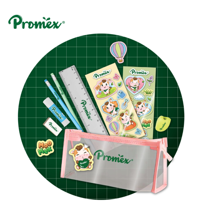 Promex Stationery Set (Random Color) [NOT FOR SALE/FREE GIFT] | Lazada