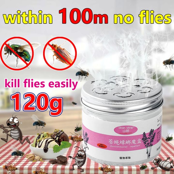 【SALE】Flies killer gel fly trap 120g fly killer for poultry cockroach ...