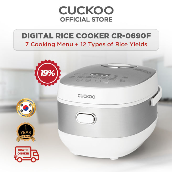 CUCKOO Digital Rice Cooker 1 L CR-0690F Magic Com Penanak Nasi | Lazada Indonesia