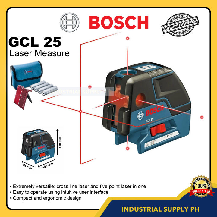 BOSCH GCL 25 Point and Line Laser [ISPH | BMT] | Lazada PH