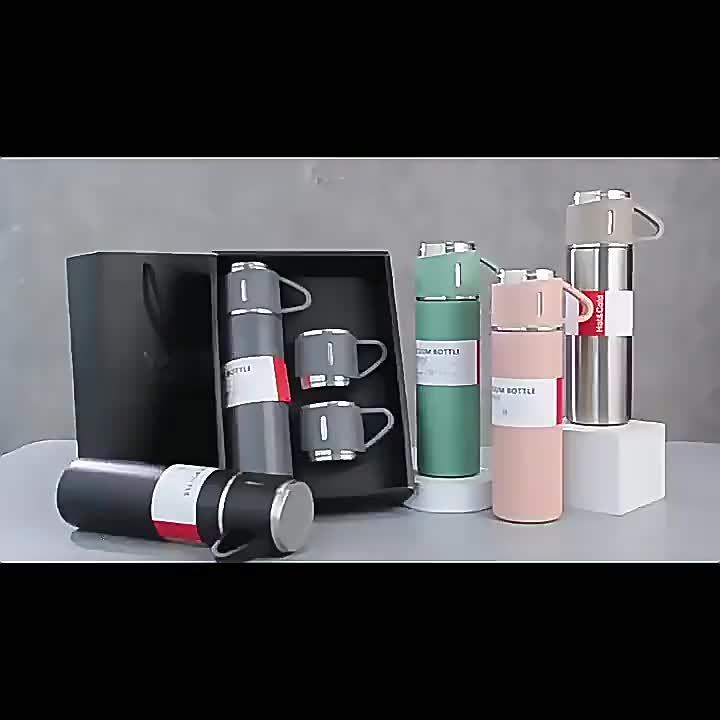 3 pcsset premium business gift set insulated mug handheld stainless ...