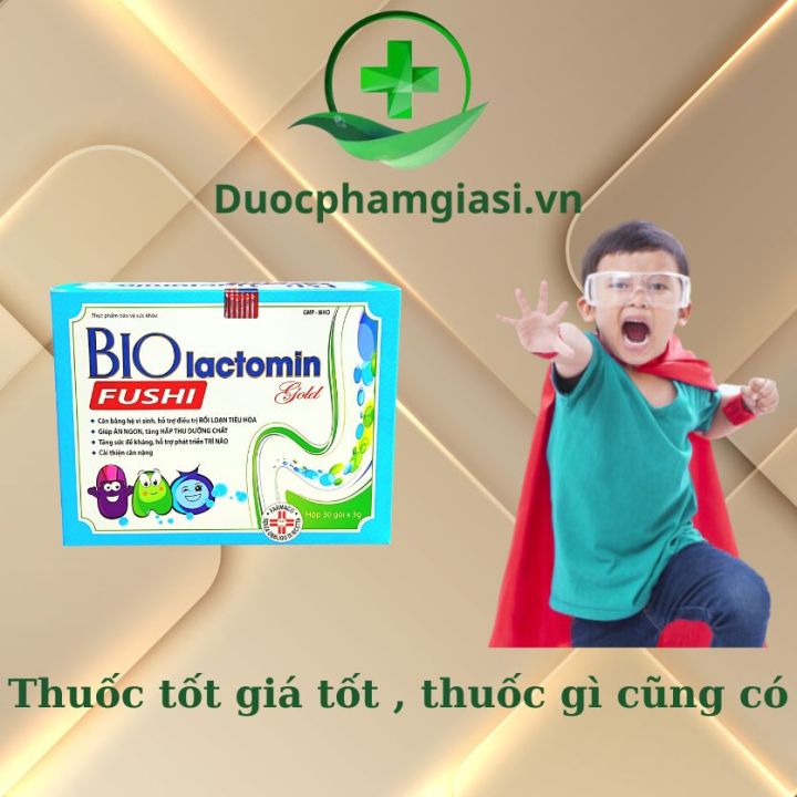 Cốm vi sinh Bio Lactomin Gold hỗ trợ trẻ ăn ngon tự nhiên bổ sung vi ...