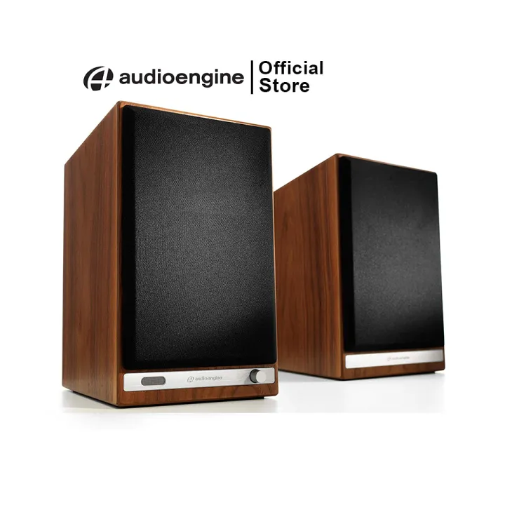 Audioengine HD6 Powered Speakers (Walnut) ลำโพงคุณภาพเสียงระดับ Premium ...