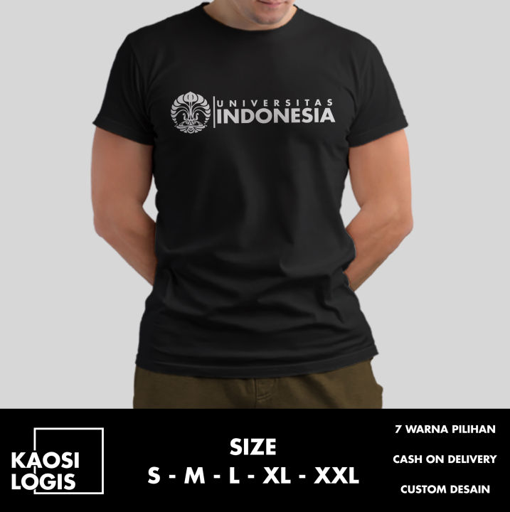 Kaos Universitas Indonesia Ui Terbaru - Kaosilogis | Lazada Indonesia