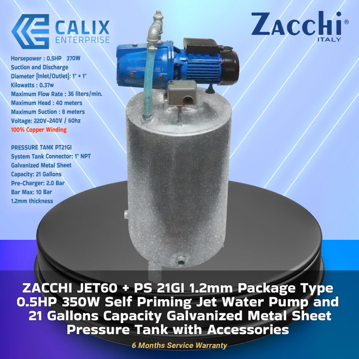 0.5HP 350W Self Priming Jet Water Pump 100% Copper Winding and 21 ...