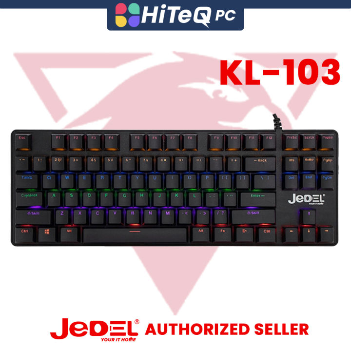 HiteqPC | Jedel KL-103 Tenkeyless Mechanical Gaming Keyboard | Lazada PH