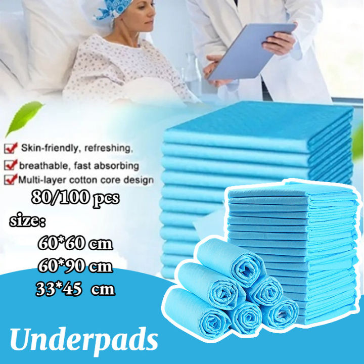 Disposable Adult Care Pad Elderly Urine Isolation Mattress Large Size and Thick Diaper Retention ...