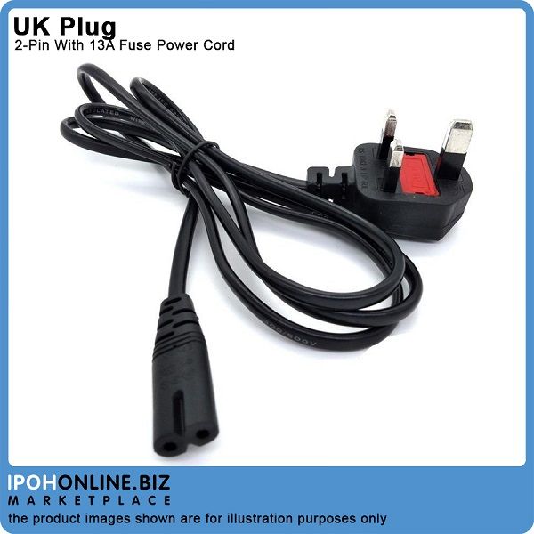 UK Plug 2 Pin With 13A Fuse Power Cord | Lazada