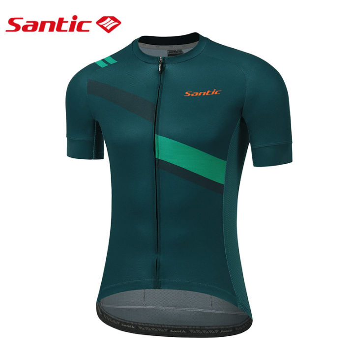 Santic Men Cycling Jersey Summer Powerband Bike Clothes Slim Short Sleeve Bicycle Shirts ...