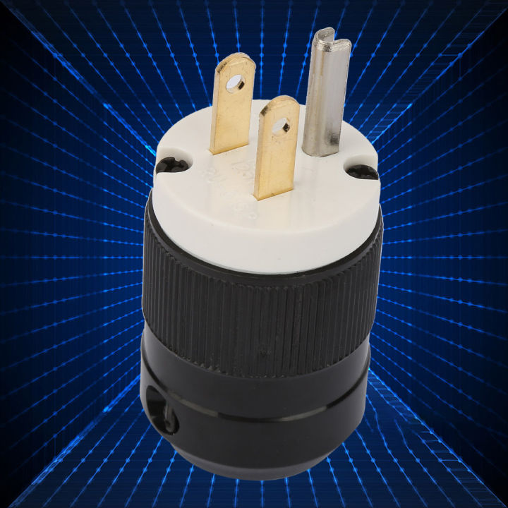 125V US Power Plug Waterproof Industrial Grade 3 Poles Power Plug ...