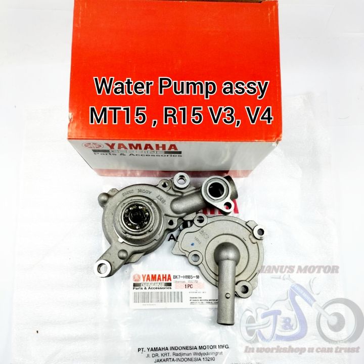 Pompa radiator Yamaha R15 V3 V4 MT 15 Original presisi dan awet water pump assy set ori asli YGP ...