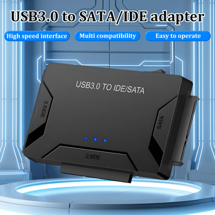 USB 3.0 to IDE/SATA Converter Adapter Kit For 2.5"/3.5" SATA/IDE/SSD ...