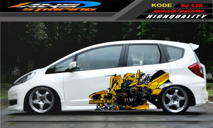 VARIASI STICKER MOBIL SIGRA / STICKER MOBIL CALYA / STICKER MOBILIO ...