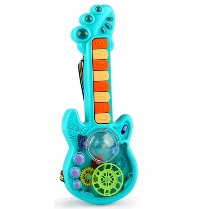 Musical Guitar for Toddlers, Musical Guitar with Flashing Lights and ...