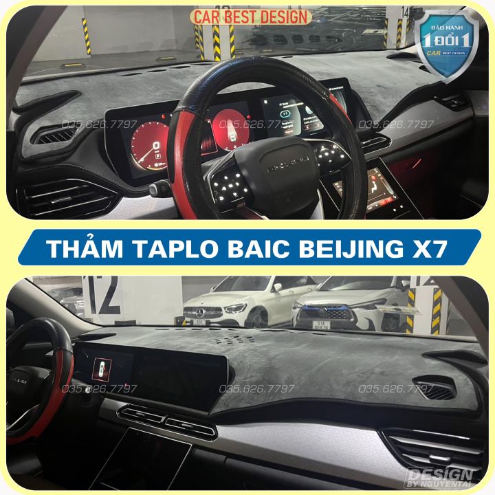 [Các dòng xe Baic Beijing U5 Plus,Beijing X7] Thảm phủ mặt taplo xe ô ...