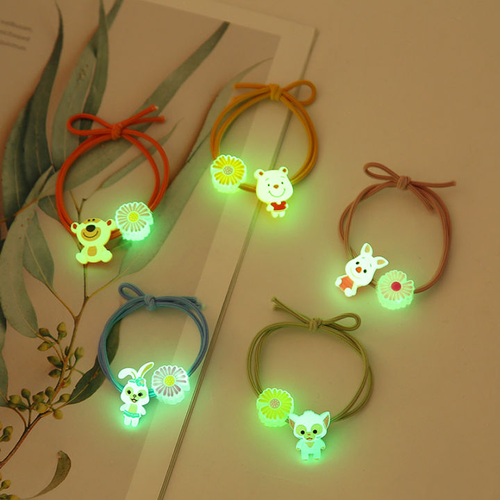 IKAT RAMBUT KOREA KARAKTER GLOW IN THE DARK IMPORT / IKATAN RAMBUT ...