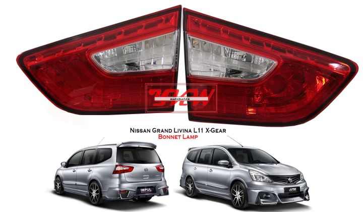 Nissan Grand Livina L11 X-Gear 2013-2018 Bonnet Lamp Trunk lid Lamp ...