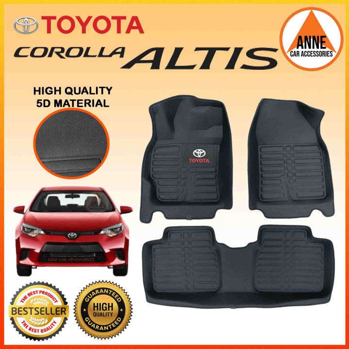 5D / TPE Deep Dish for Toyota Corolla Altis 2008 - 2013 / 2014 - 2023 ...