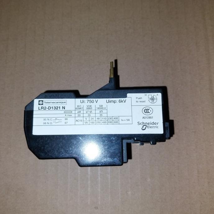 Thermal Overload Relay LR2-D1321 N Schneider AC Daikin Cassete 5 Pk ...