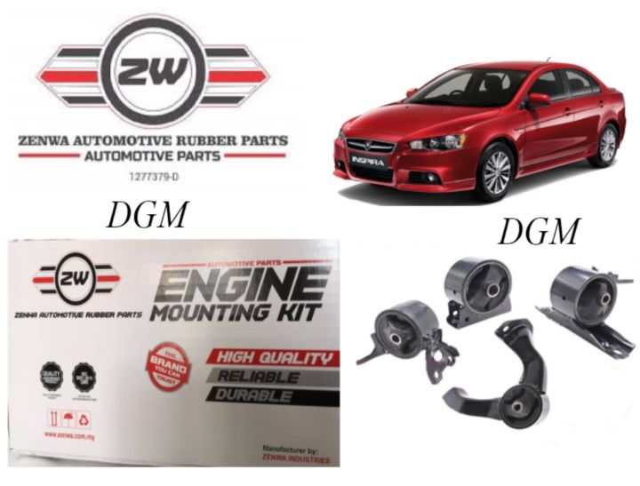 ZW/ZENWA Proton Inspira 1.8/2.0 / Mitsubishi Lancer 2.0 GT CY4A ASX ...