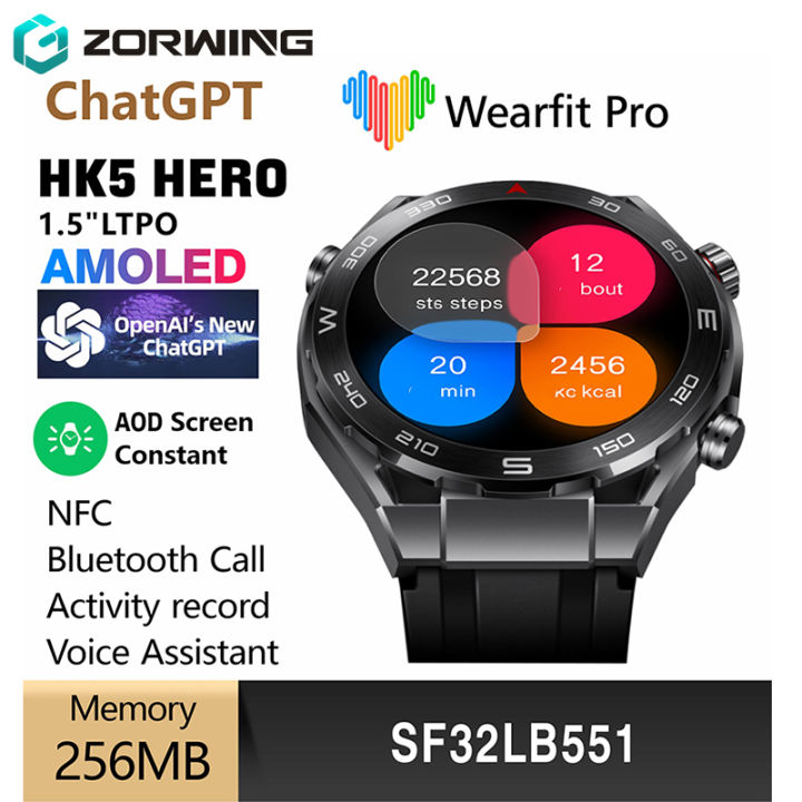 ChatGPT HK5 Hero Smart Watch Amoled Screen 1.5 Inch Ltpo Men NFC ... ChatGPT HK5 Hero Smart Watch Amoled Screen 1.5 Inch Ltpo Men NFC ...