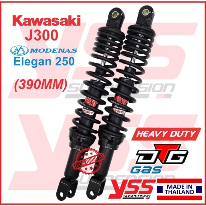 YSS Elegan 250 / J300 (390MM) Gas (DTG) HEAVY DUTY adjustable absorber ...