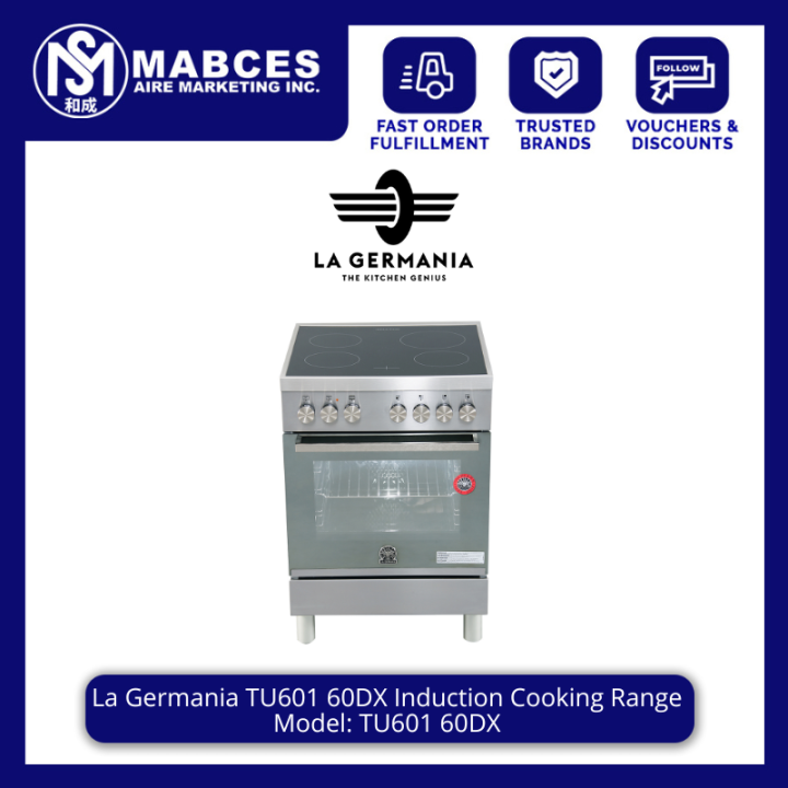 La Germania TU601 60DX Induction Cooking Range | Lazada PH