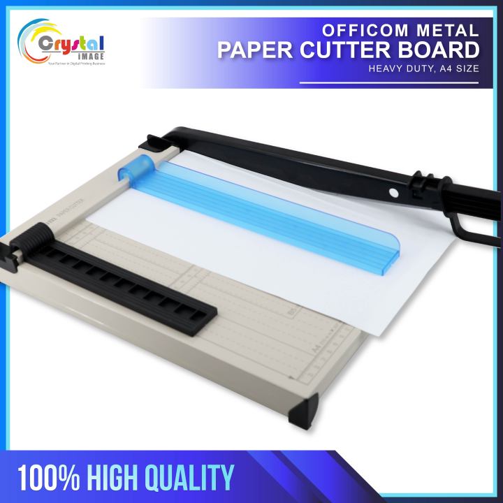 Officom Paper Cutter Heavy Duty for Stickers Paper A4 Size 2x2 Cutter ...