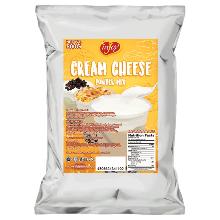 INJOY CREAM CHEESE POWDER MIX TOPPINGS 500g | Lazada PH