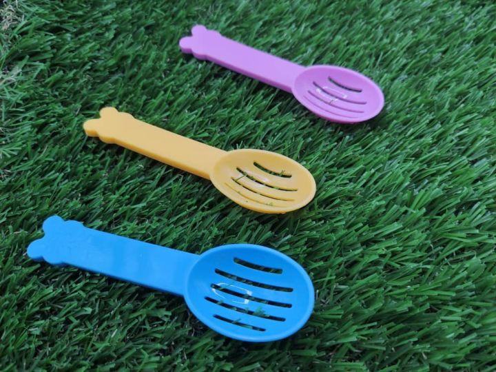 Hamster Pet Bath Spoon Small Pets Bath Sand Spoon Hamster Cleaning Tool ...