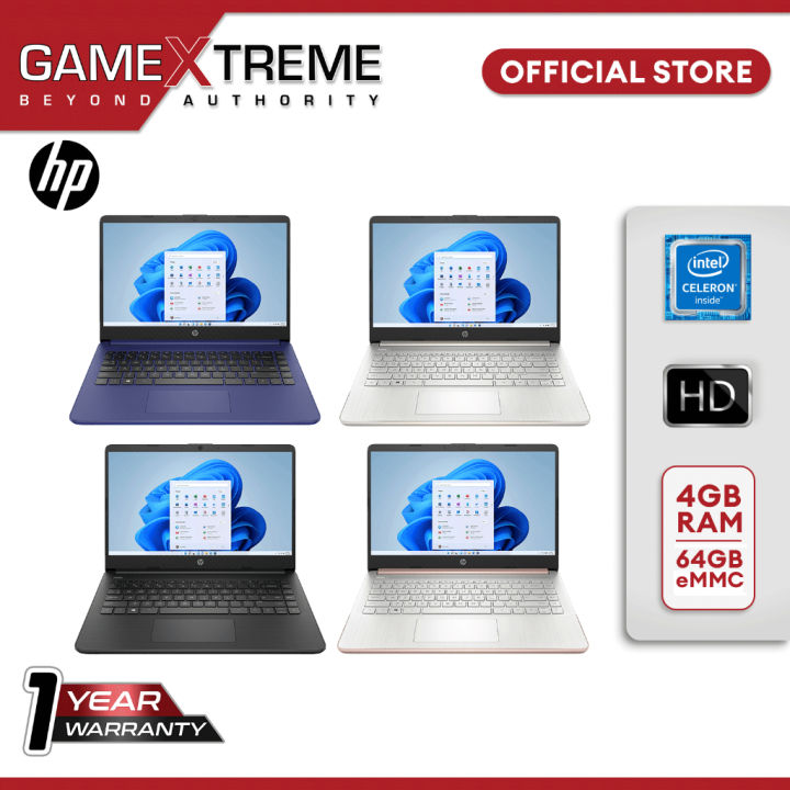 HP Laptop 14 FHD Dual-core Celeron N4020 Intel UHD 600 4GB RAM 64GB ...