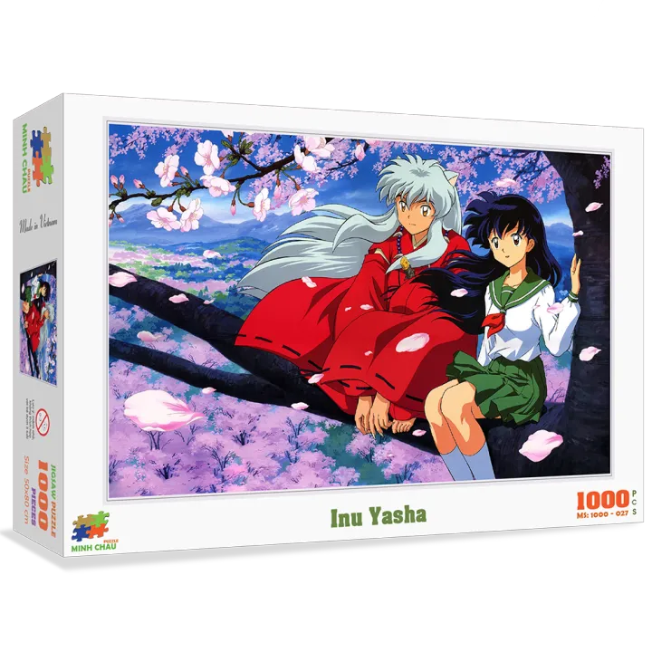 [HCM]Bộ tranh xếp hình jigsaw puzzle cao cấp 1000 mảnh ghép – Inu Yasha ...