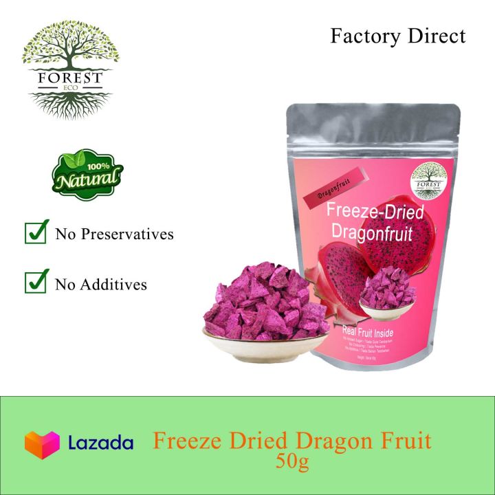 Forest Freeze Dried Dragon Fruit (100g) | Lazada