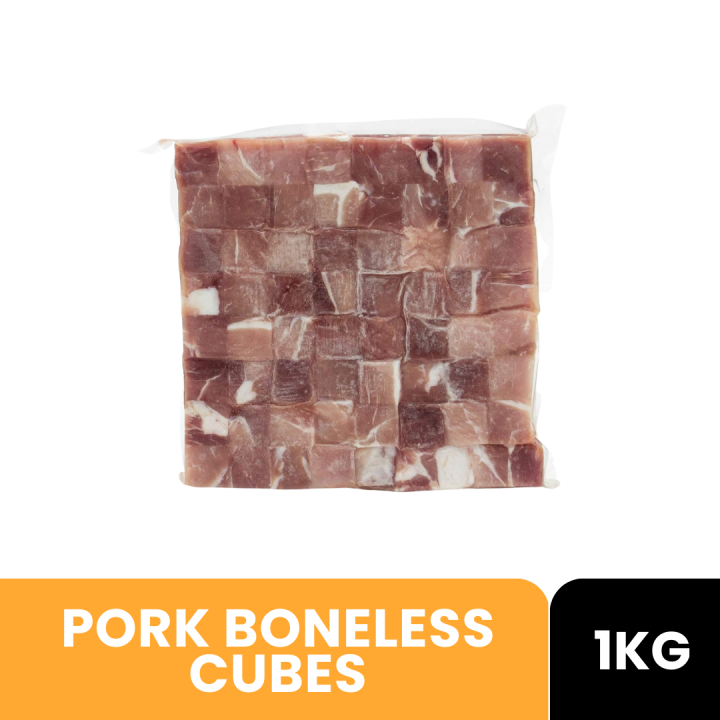 Steaks & Stuff SWIFT Pork Laman Menudo Cut (Cubes) 1kg | Lazada PH