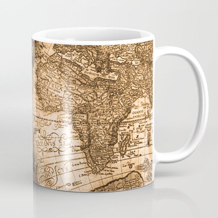 Cangkir Kopi Peta Dunia Antique Vintage Maps Coffee Mug | Lazada Indonesia